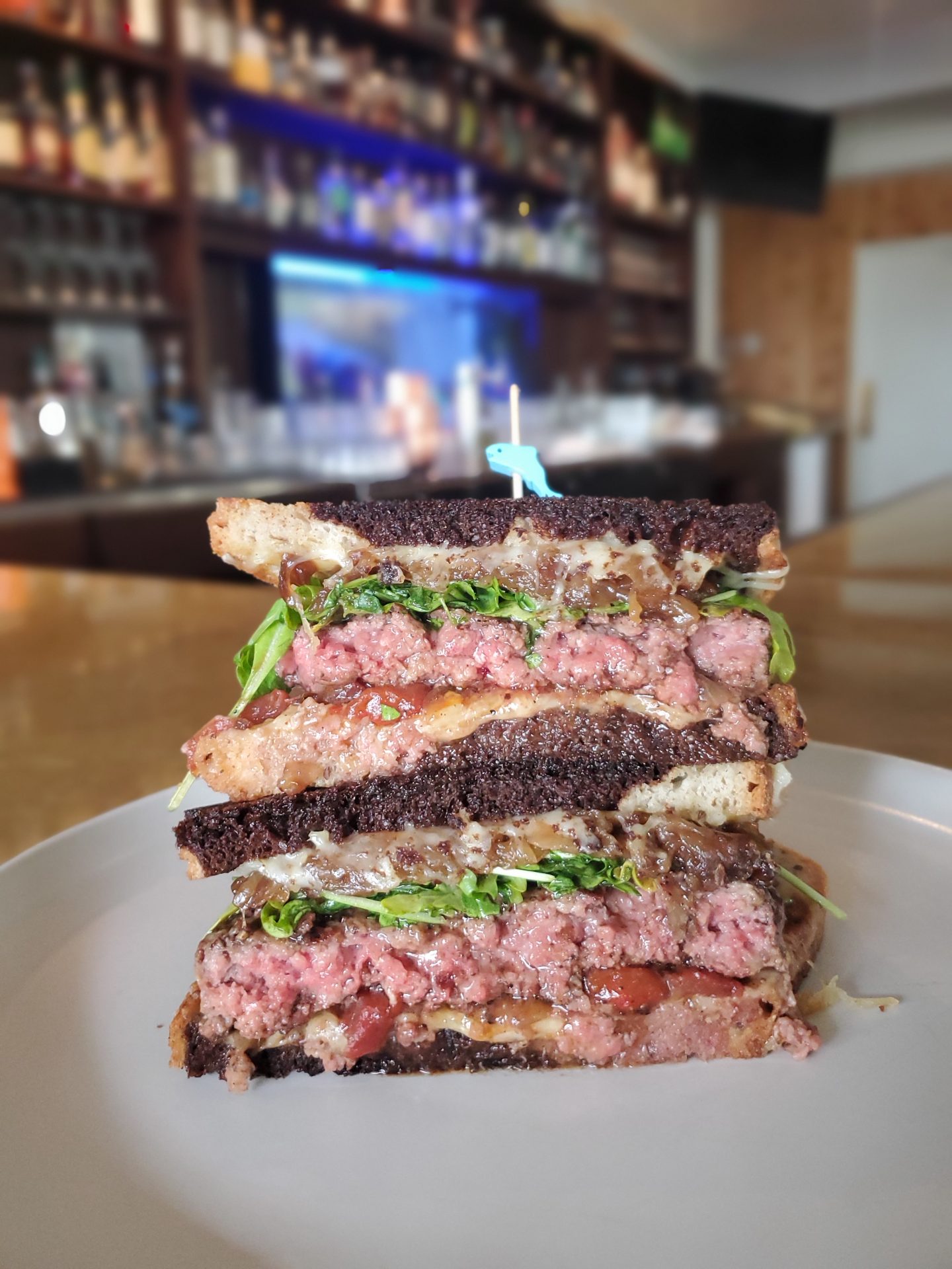 Playa Provisions - Patty Melt with Housemade BBQ Sauce - Story Plate ...